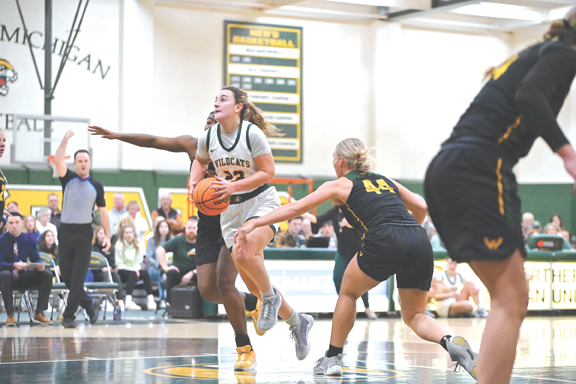 Jacy Weisbrod shows Northern Michigan University women’s basketball ...